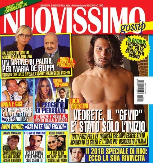 "NUOVISSIMO Gossip" con tanti articoli sui vip italiani della Tv e del ...