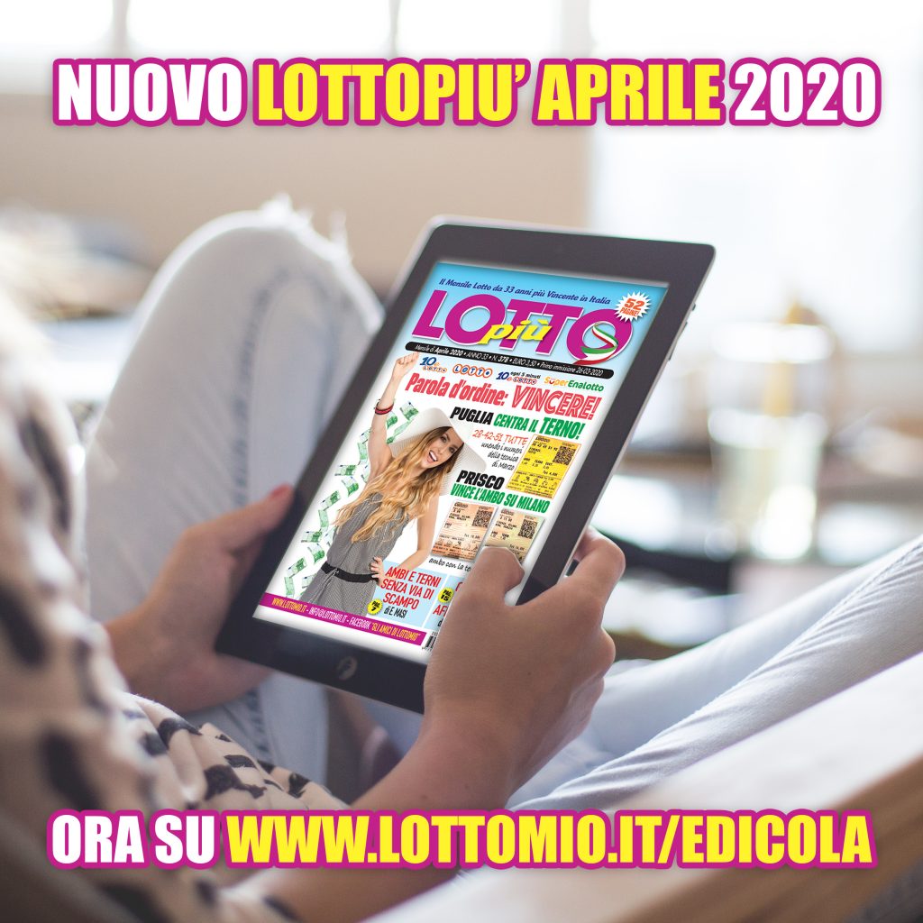 Lottopiù di Aprile ti aspetta nella nostra edicola online!! Nel numero ...