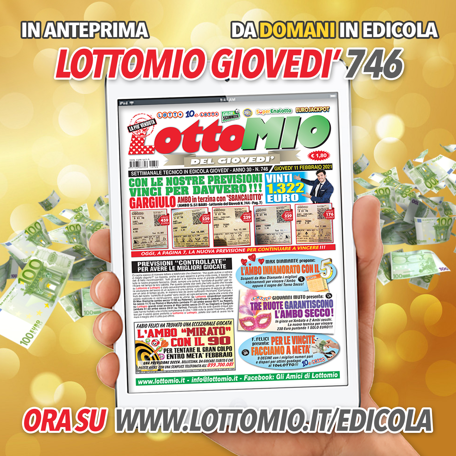 Lottopiù di giugno in edicola: imperdibile la nuova tecnica lotto di ...