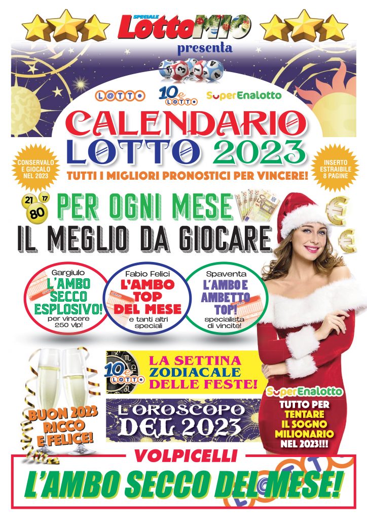 Il nostro Calendario Lotto 2023 disponibile nel nostro store online ...