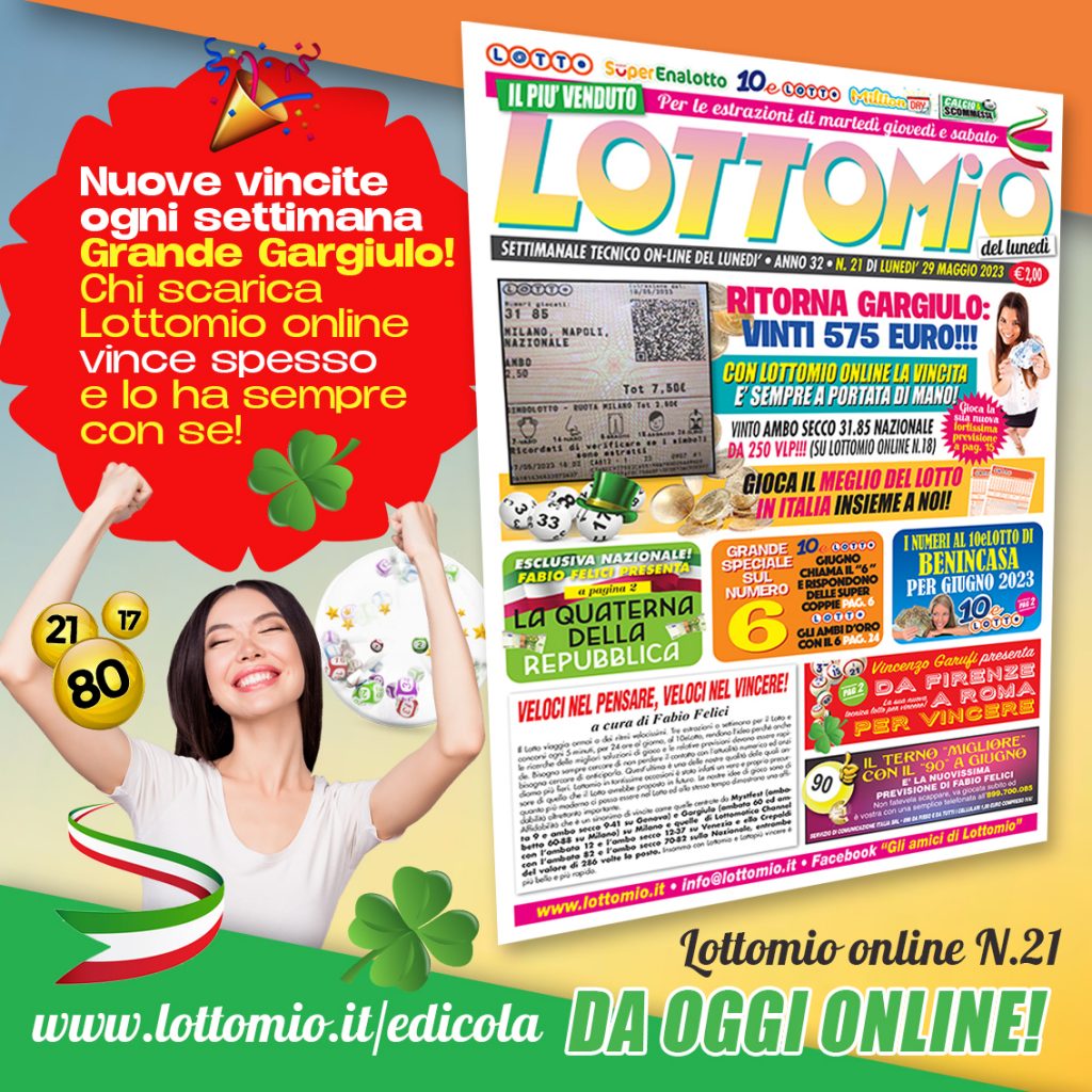 RITARDATARI LOTTO: CONTINUA LA SINGOLARE CORSA AL RITARDO DEI NUMERI 60 ...